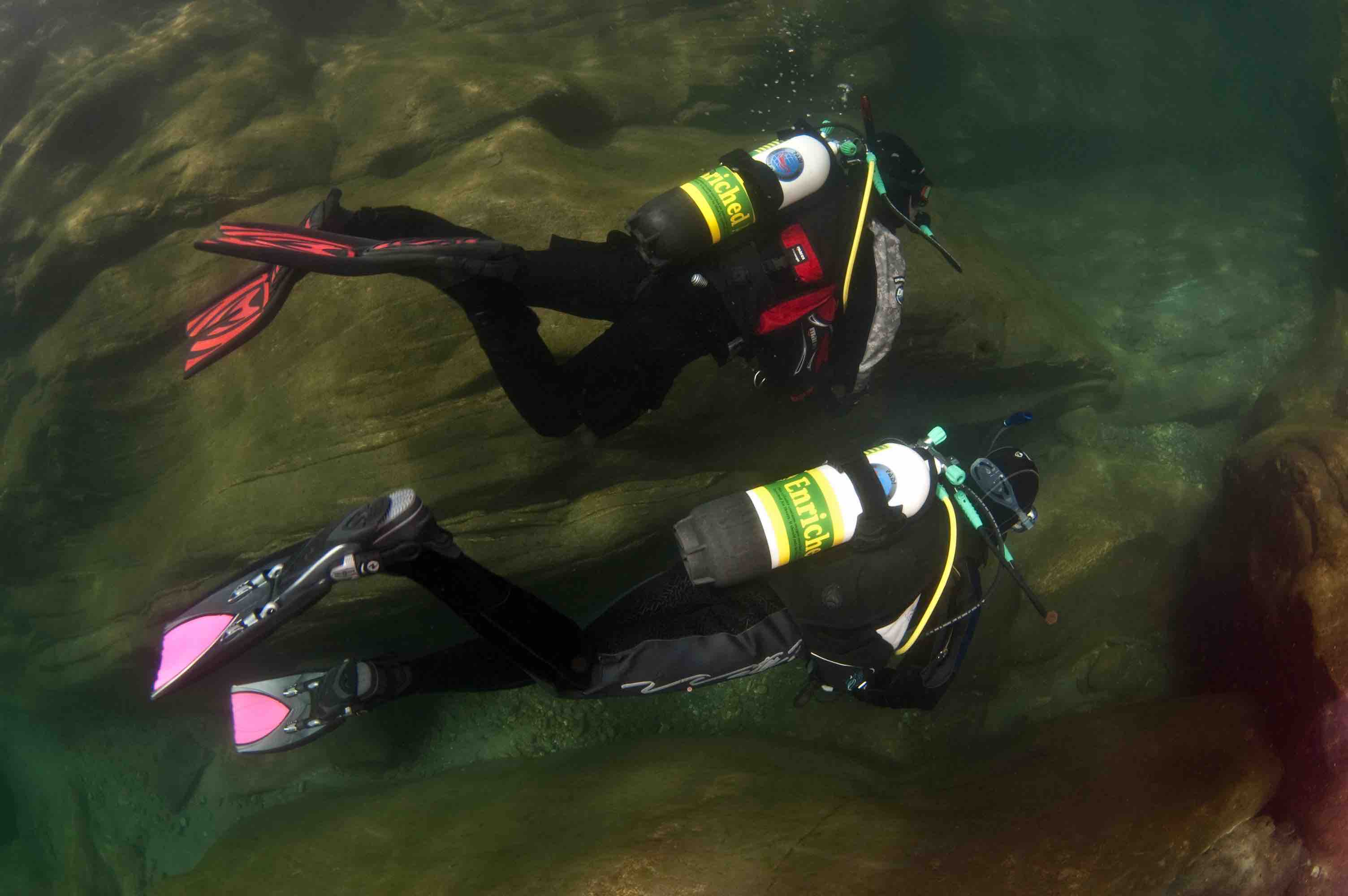 Verlängere deine Nullzeiten und verringere deine Stickstoffaufnahme beim Nitrox Tauchen